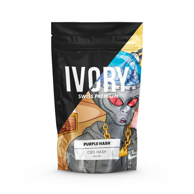 Purple | CBD Hash | Ivory | 46% CBD – HempHash